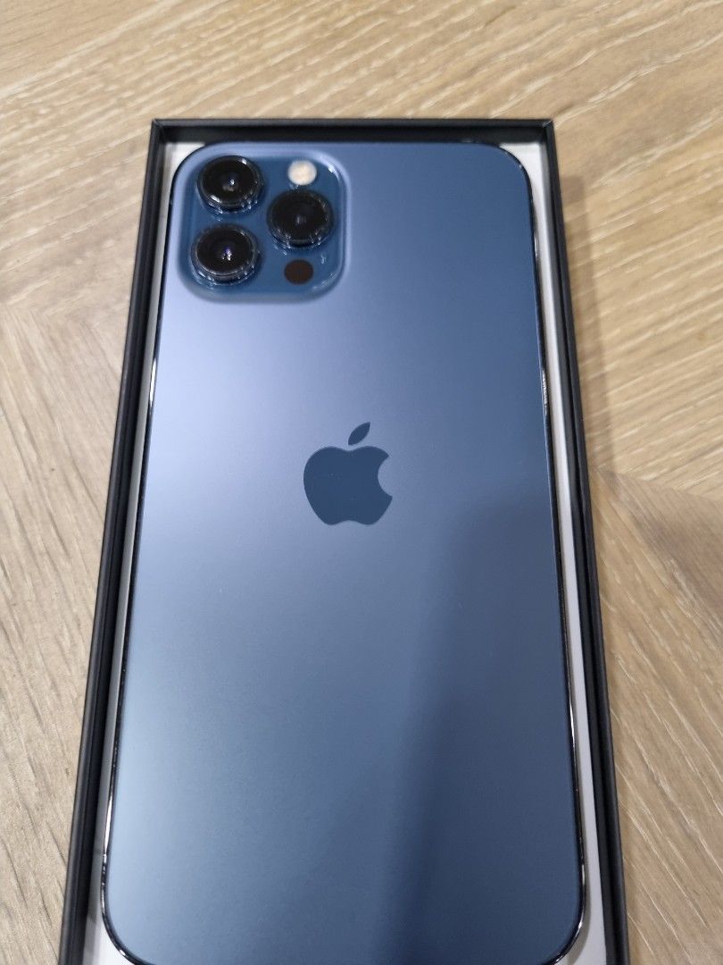 iPhone 12 Pro Max Pacific Blue 128GB, Mobile Phones & Gadgets, Mobile ...