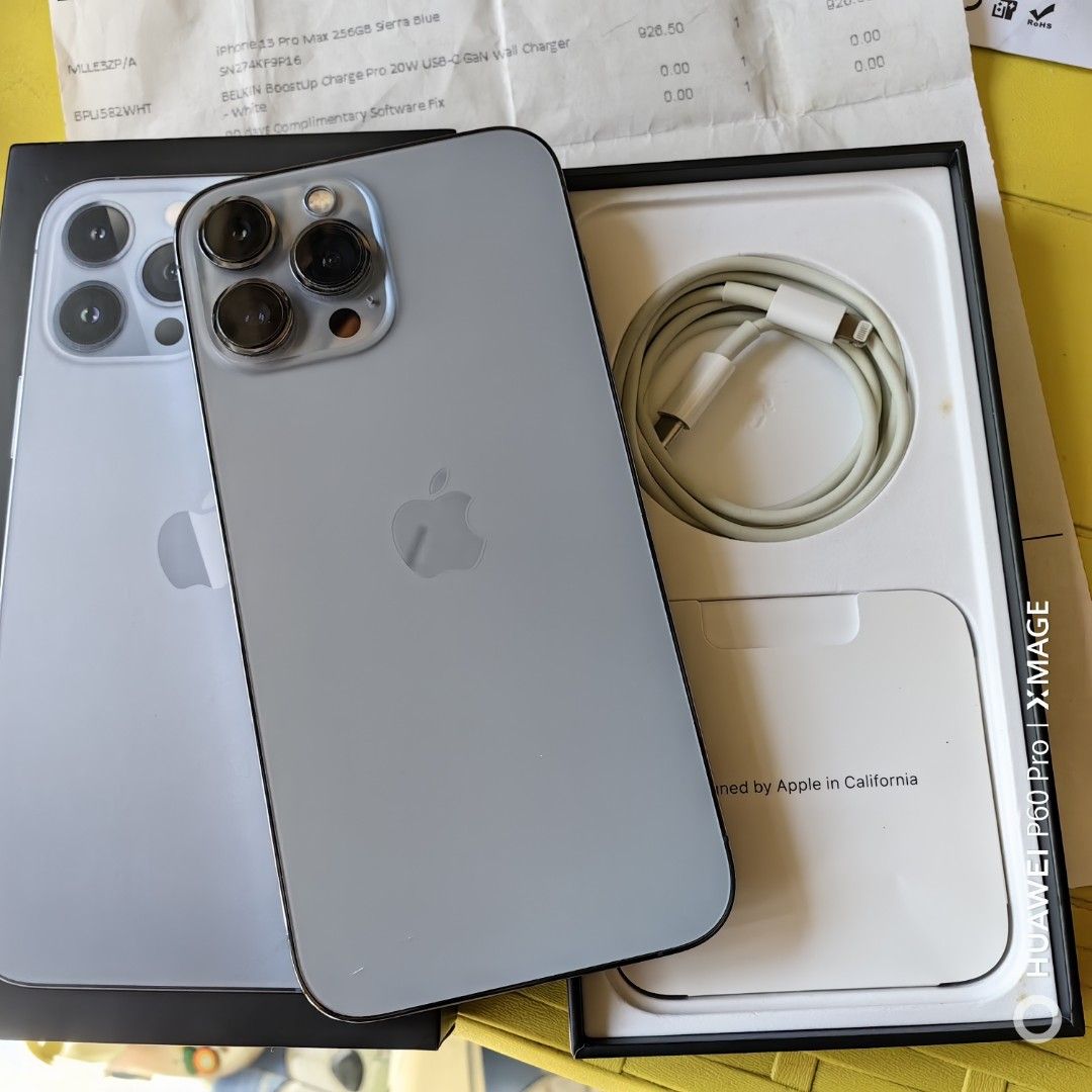Iphone 13 ProMax Complete w/ Freebies, Mobile Phones & Gadgets, Mobile ...