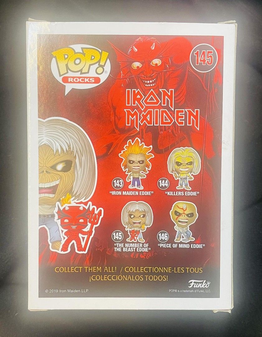 Iron maiden eddie set, Hobbies & Toys, Toys & Games on Carousell