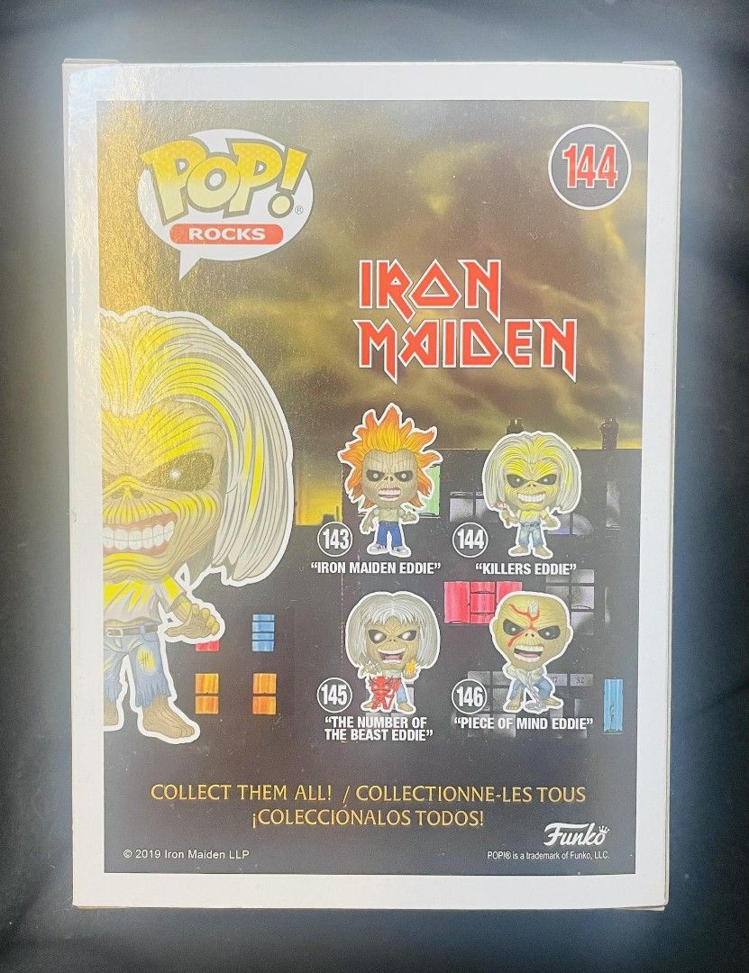 Iron maiden eddie set, Hobbies & Toys, Toys & Games on Carousell