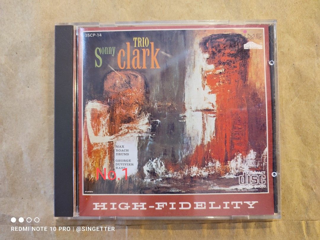 Jazz爵士音樂CD ( SONNY CLARK TRIO ~ CHARLES MINGUS ~ THE ED BICKERT QUARTET ...