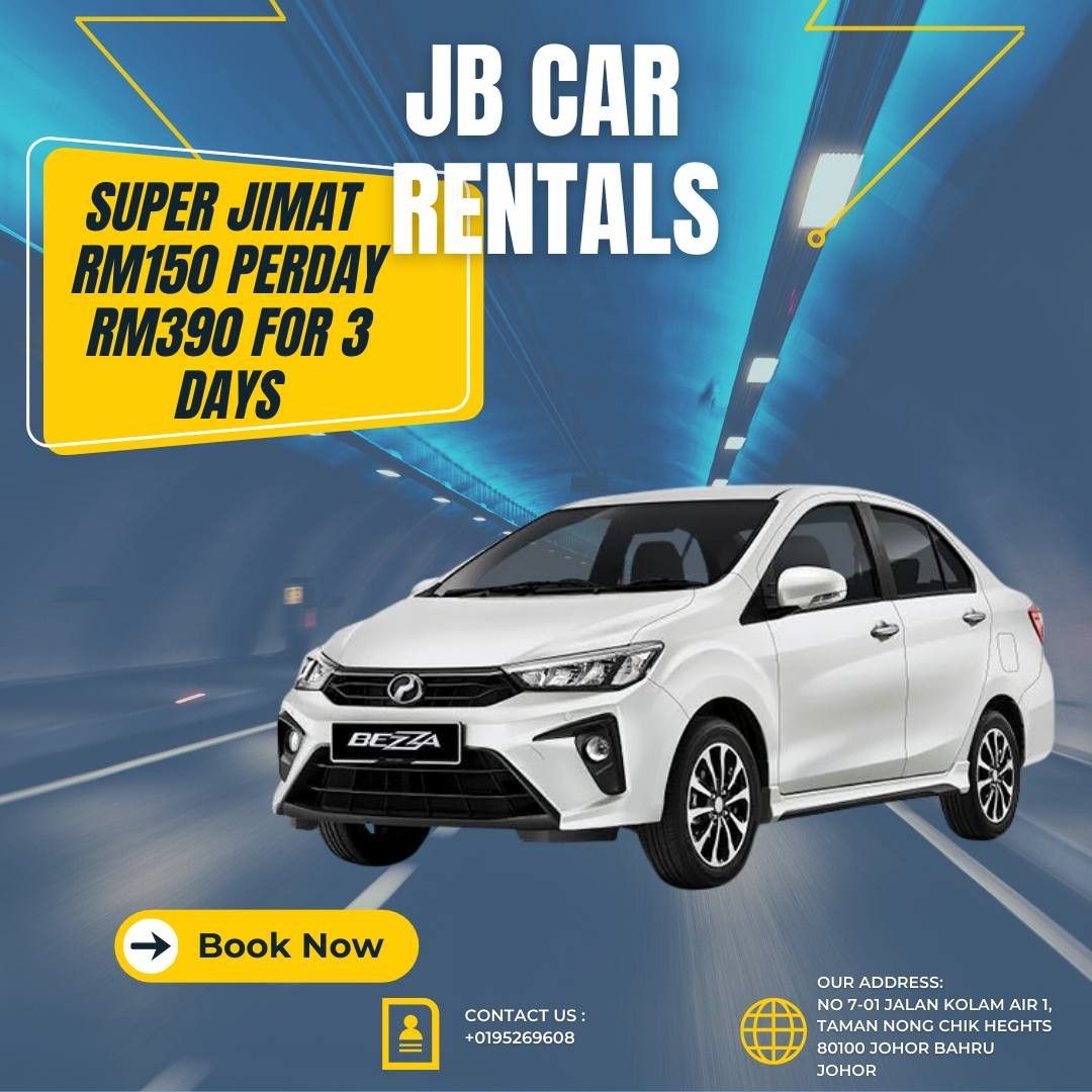 JB car rental, Cars, Car Rental on Carousell