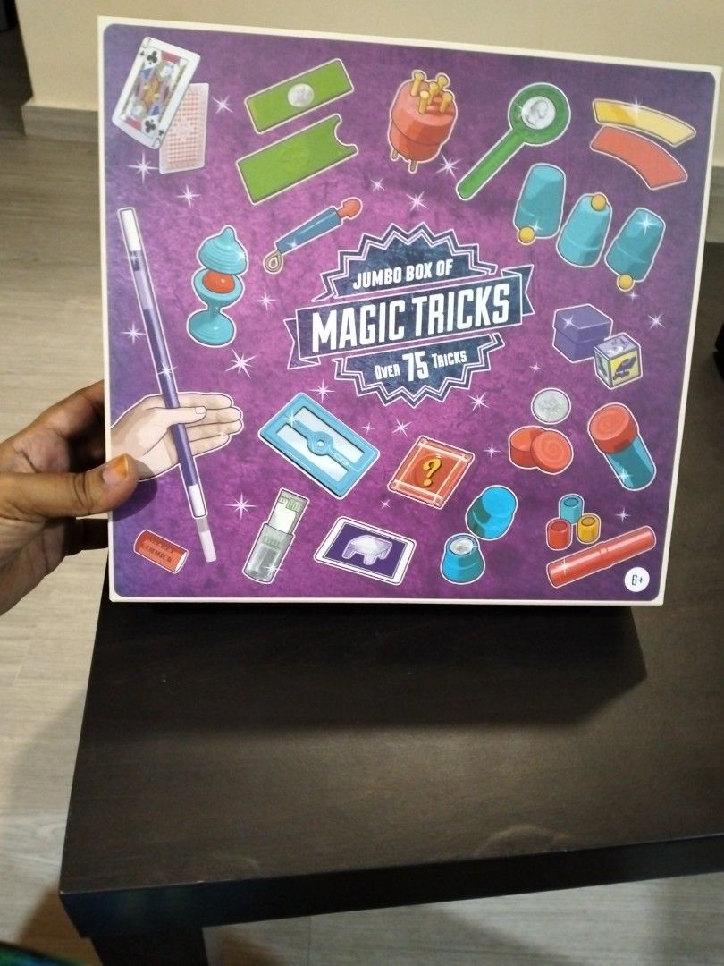 Jumbo box of magic tricks, Hobbies & Toys, Toys & Games on Carousell