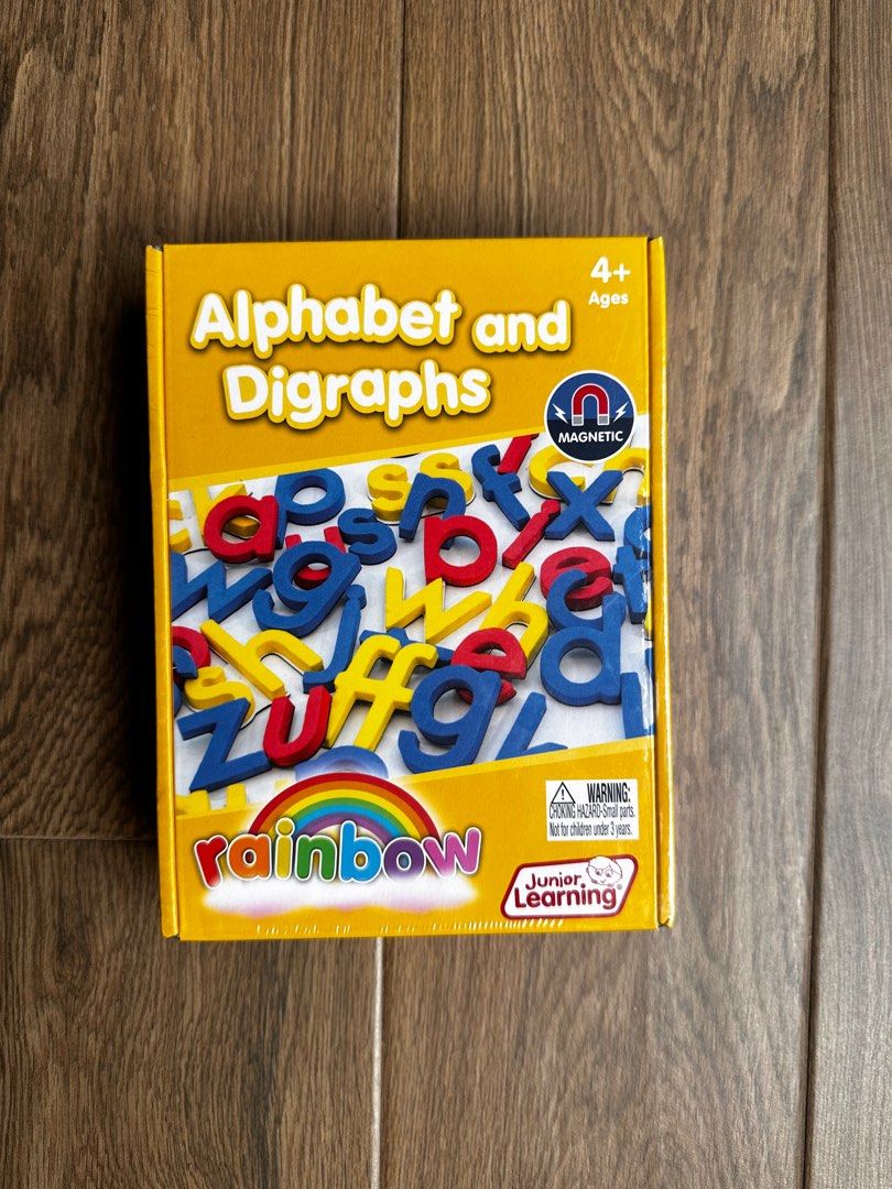 Junior Learning Rainbow Alphabet and Digraphs, Babies & Kids, Infant ...