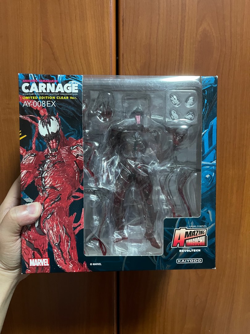 Kaiyodo Amazing Yamaguchi Carnage Limited Edition Clear Version ...