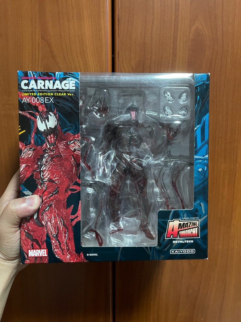 Kaiyodo Amazing Yamaguchi Carnage Limited Edition Clear Version ...