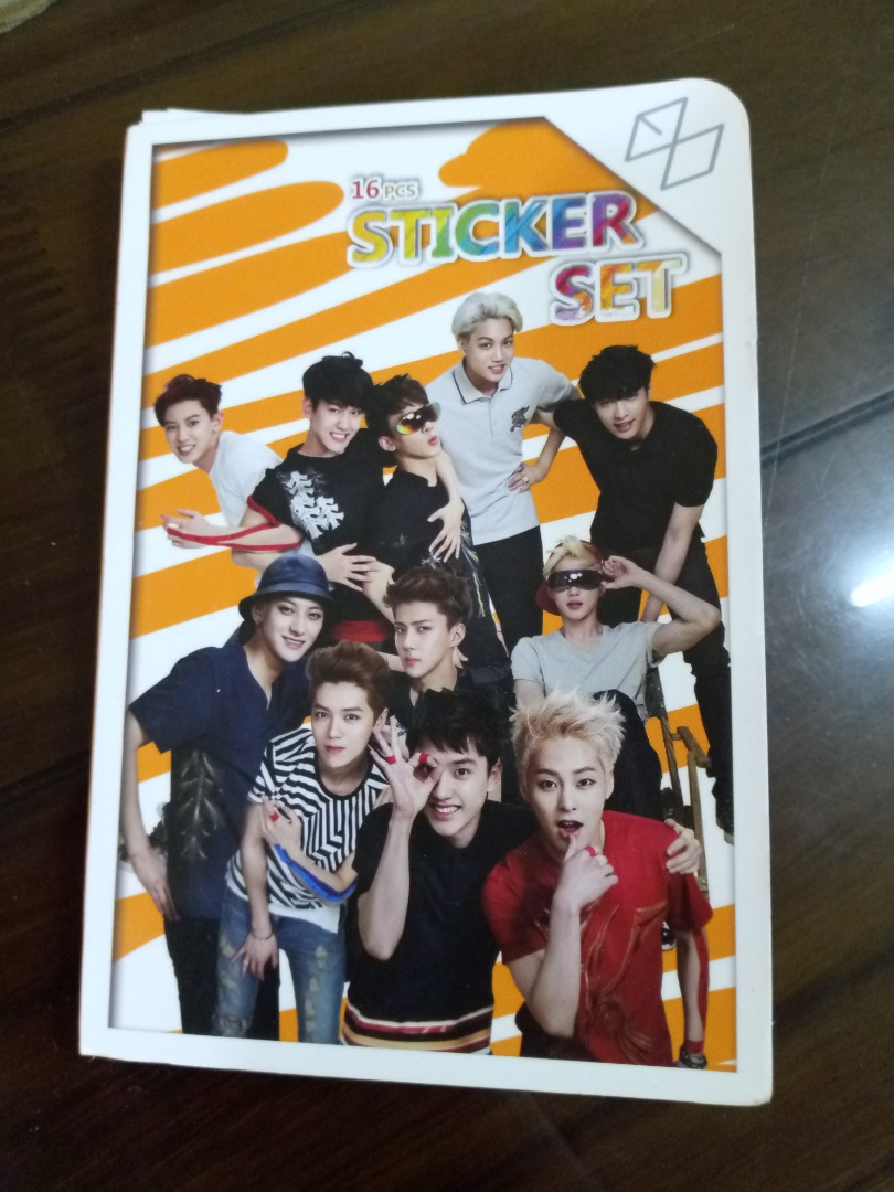 KPOP Collection: EXO Photo Sticker Set - ONHAND [Made from Korea ...
