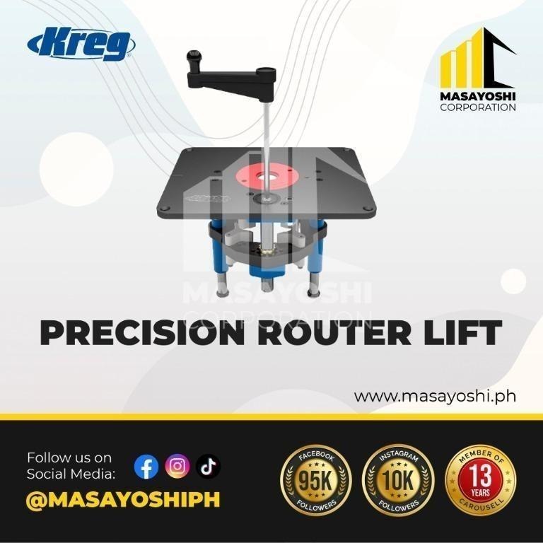 Kreg Precision Router Lift (PRS5000) | Kreg | Precision Router Lift ...