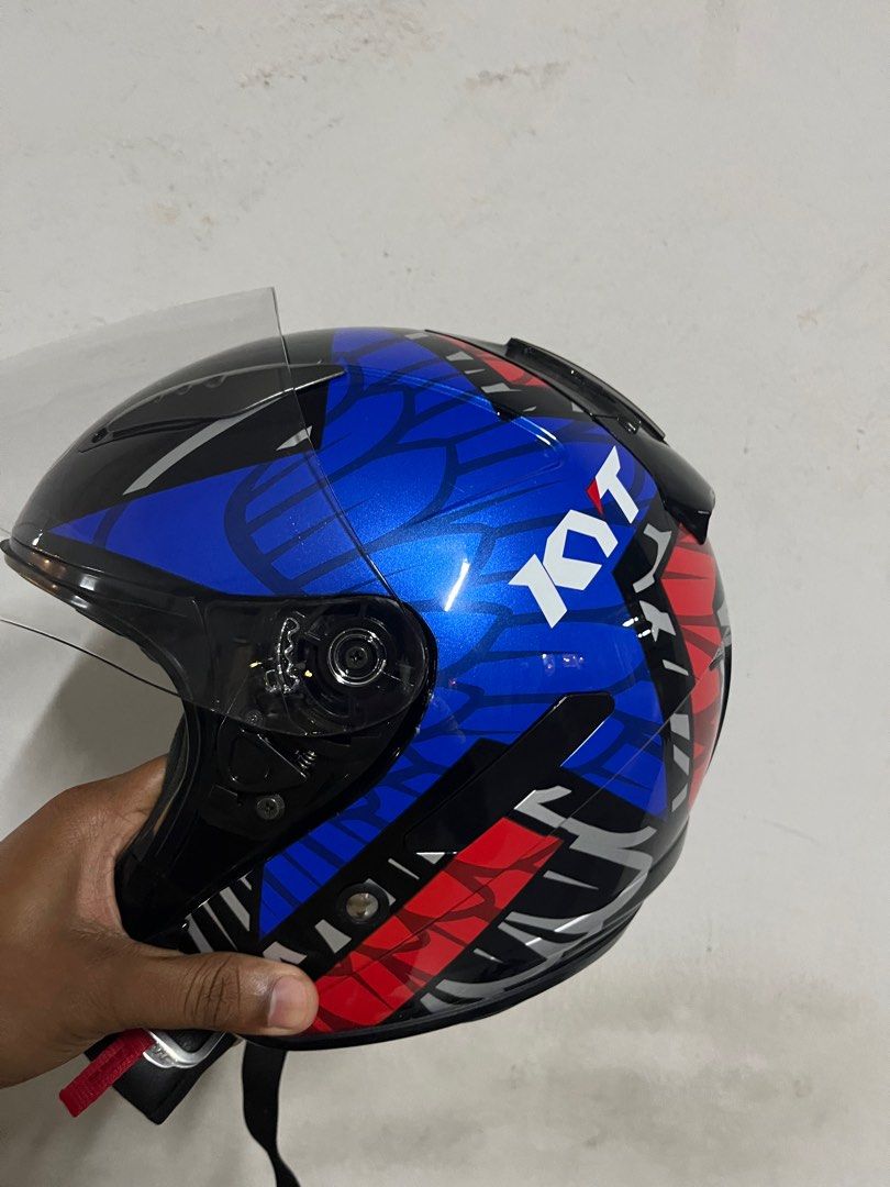 KYT Helmet XL, Motorcycles, Motorcycle Apparel on Carousell