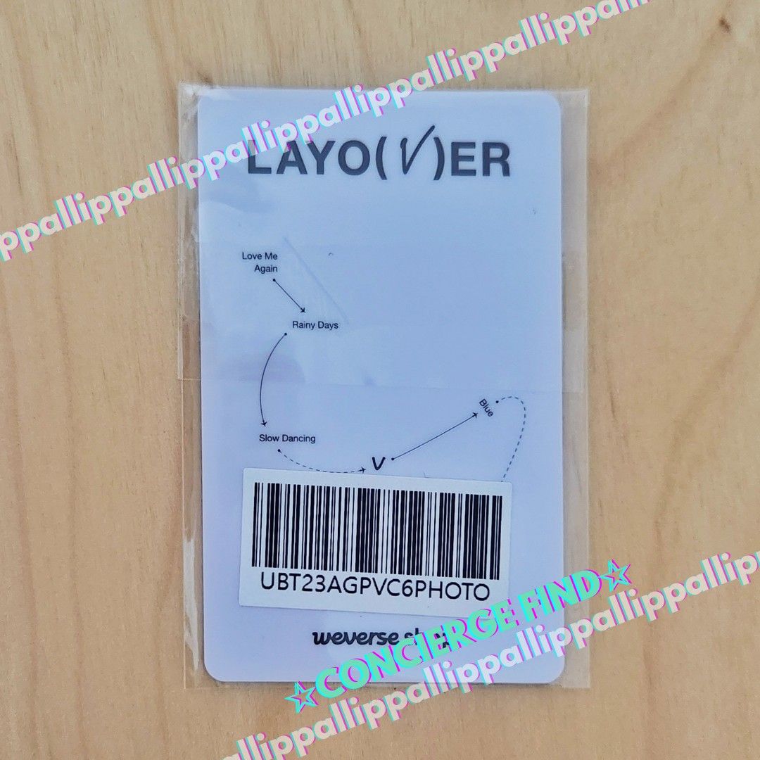 Layover Weverse Knit PVC PC, Hobbies & Toys, Memorabilia & Collectibles ...