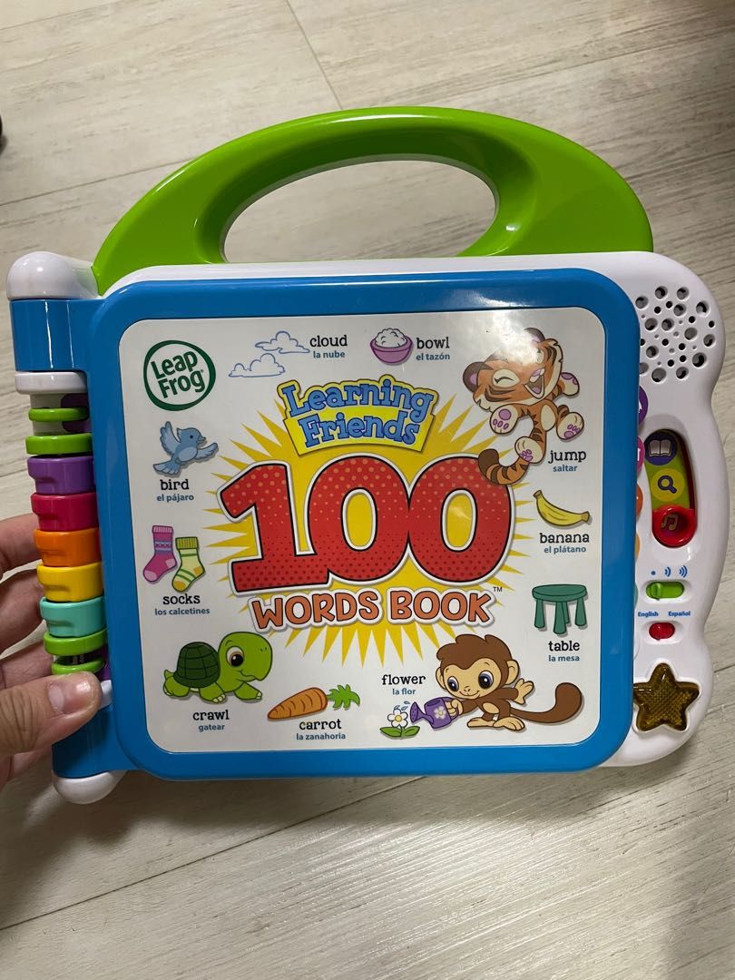 Leapfrog 100 words book, Babies & Kids, Infant Playtime on Carousell