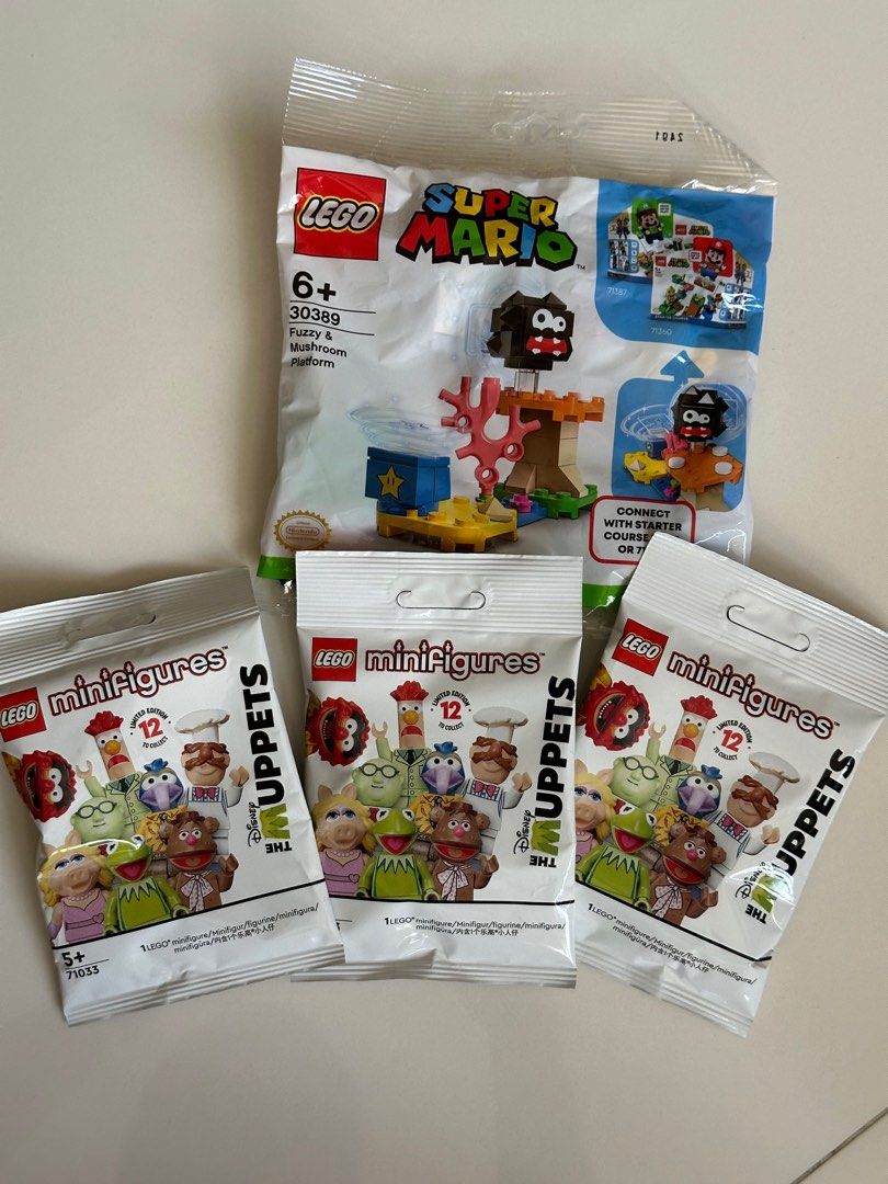 Lego minifigures muppets super Mario, Hobbies & Toys, Toys & Games on ...