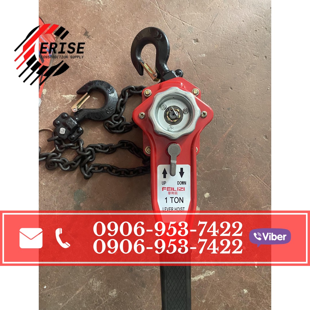 Lever Block Black Chain 1 ton, Commercial & Industrial, Construction ...