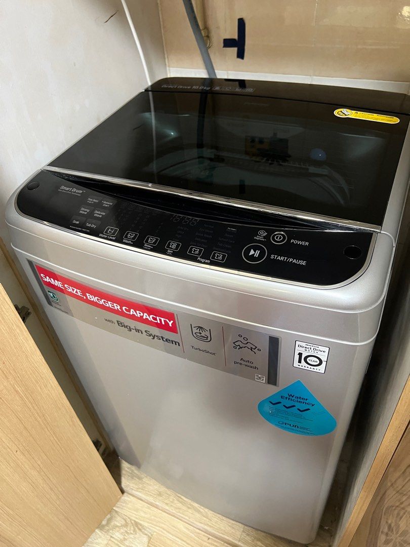 LG 10kg Washing Machine, TV & Home Appliances, Washing Machines and ...