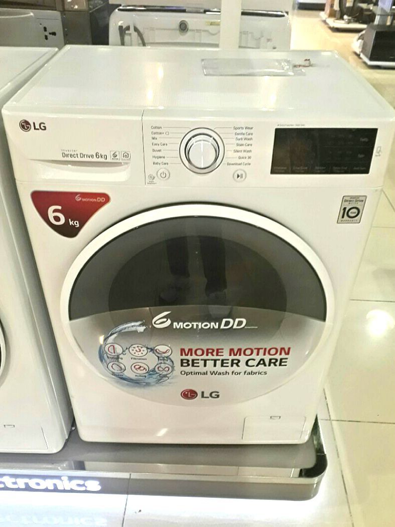 LG Inverter Washing Machine Fully Automatic Front Load 6kg to 14kg, TV ...