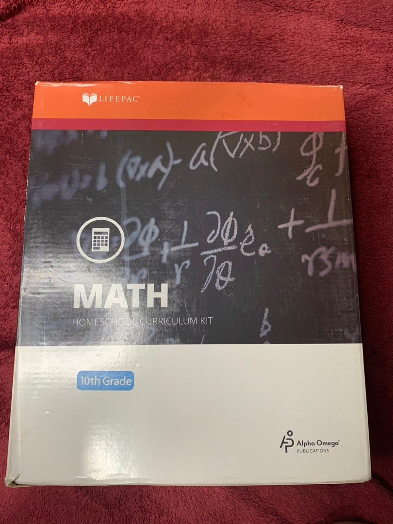Lifepac Math for Grade 10, Hobbies & Toys, Books & Magazines ...