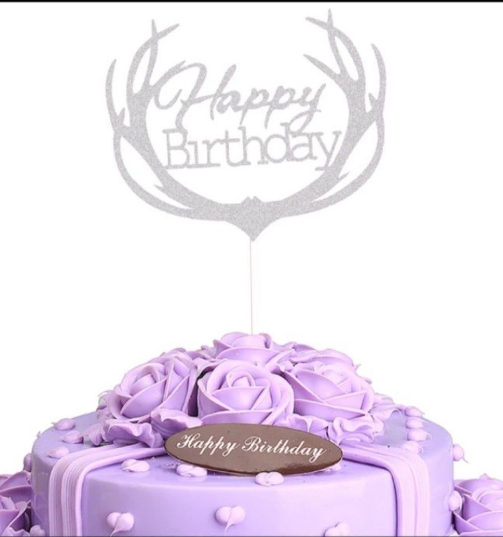 Little Mermaid Ariel Happy Birthday Cake Topper Decoration Disney ...