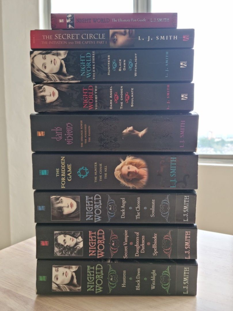 L.J. Smith Book Collection - Night World / Secret Circle, Hobbies ...