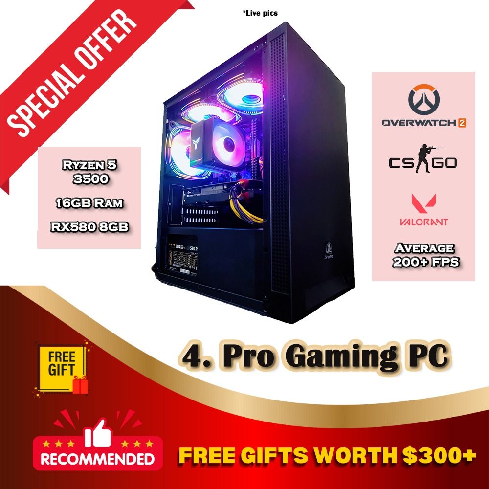 [Local] High-Performance Gaming Desktop PC i5 i7 Ryzen 5 Economical ...