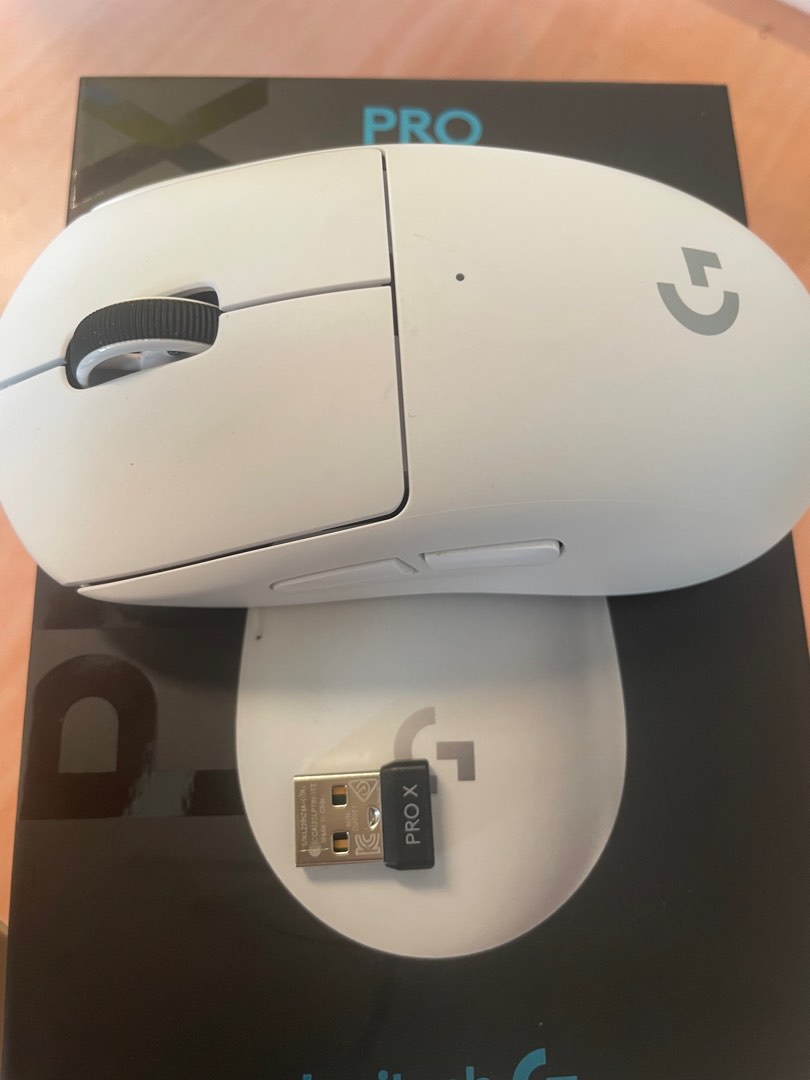 Logitech Gpro X superlight wireless mouse(white), Computers & Tech ...