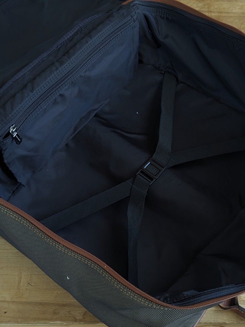 LONGCHAMP VINTAGE TROLLEY LUGGAGE TRAVEL BAG, Luxury, Bags & Wallets on ...