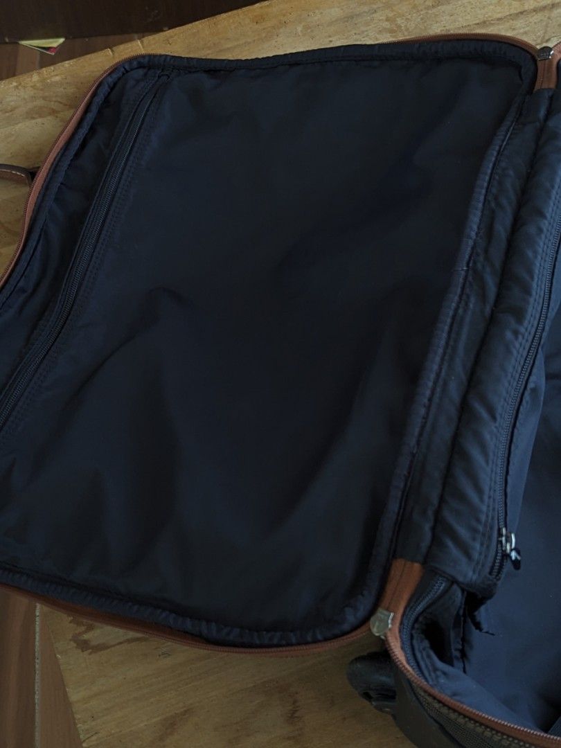 LONGCHAMP VINTAGE TROLLEY LUGGAGE TRAVEL BAG, Luxury, Bags & Wallets on ...