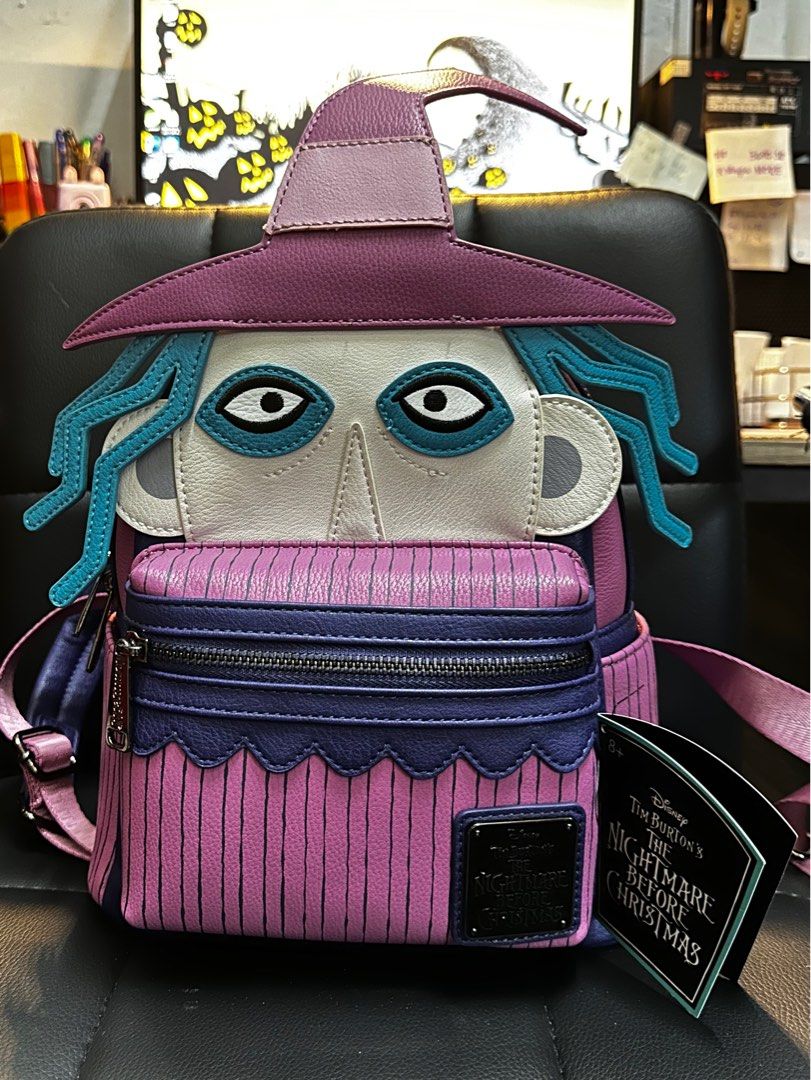 LOUNGEFLY Nightmare Before Christmas SHOCK backpack, Women's Fashion ...