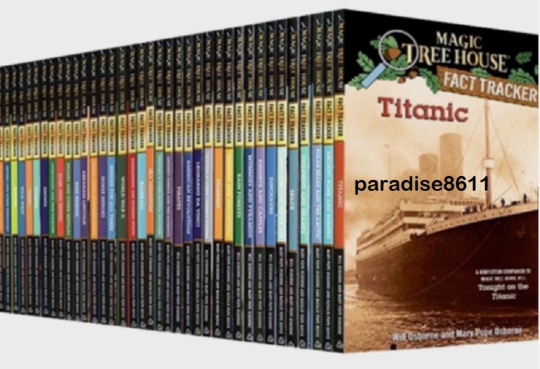 Magic Tree house Fact Tracker Series Collection 40 Books, Hobbies ...