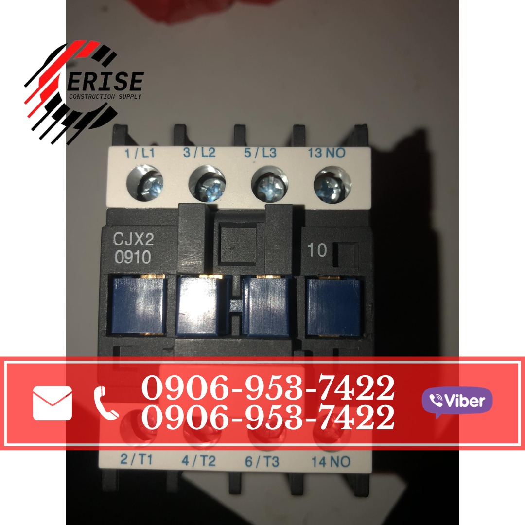 Magnetic Contactor CJX2-D0910, Commercial & Industrial, Construction & Building Materials on ...