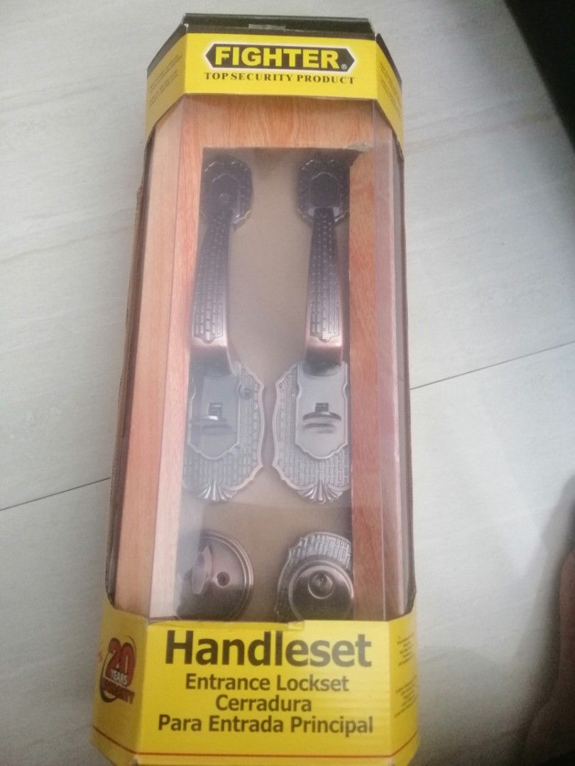 Main door handle set, Furniture & Home Living, Security & Locks, Locks ...