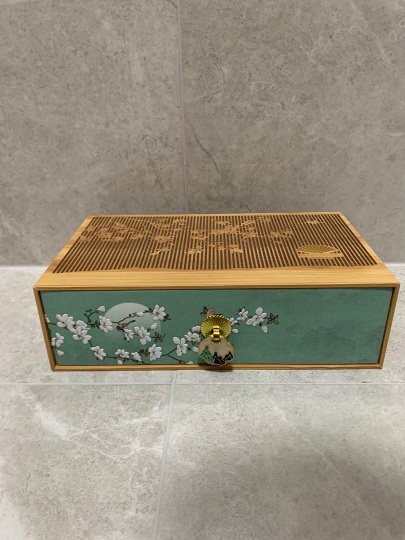 Mandarin Oriental Mooncake box, Furniture & Home Living, Home ...