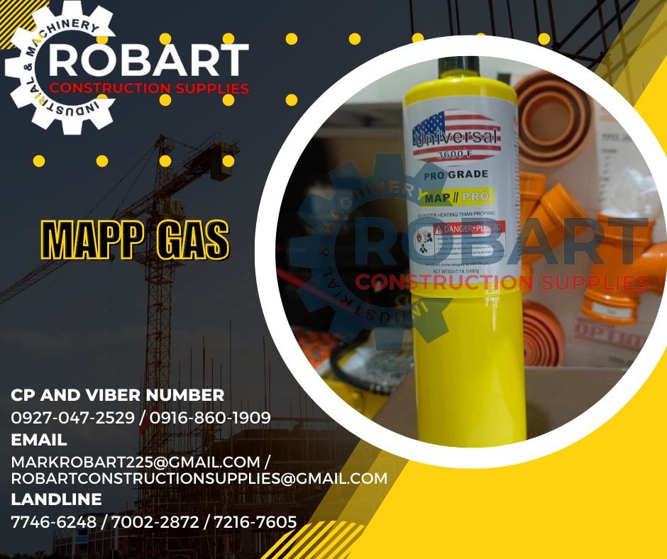 Mapp Gas, Commercial & Industrial, Construction Tools & Equipment on ...