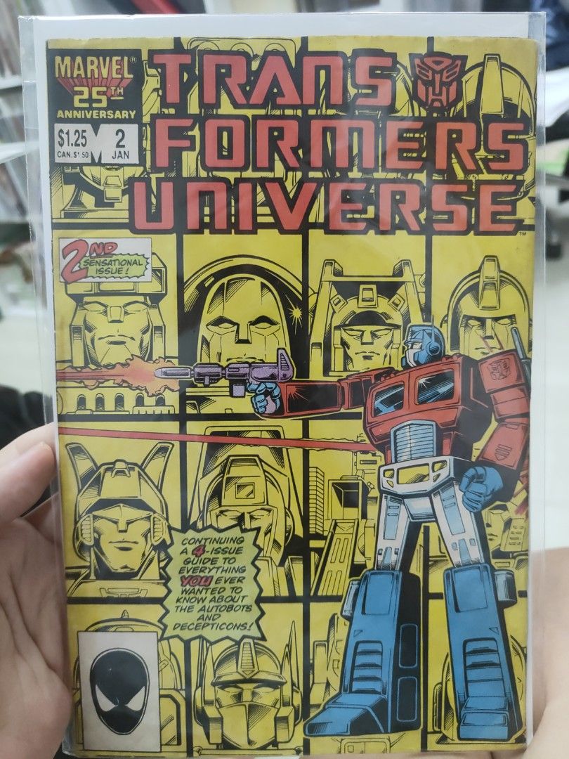 Marvel comic The Transformers, Hobbies & Toys, Books & Magazines ...