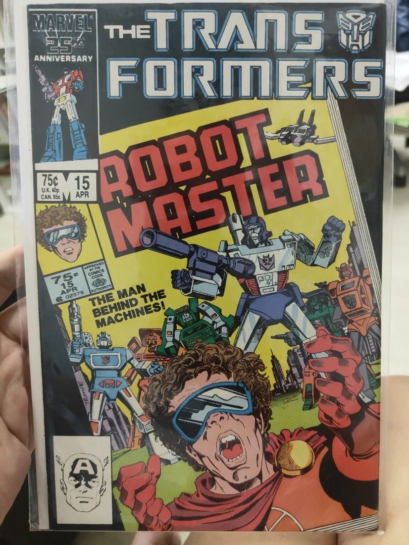 Marvel comic The Transformers, Hobbies & Toys, Books & Magazines ...