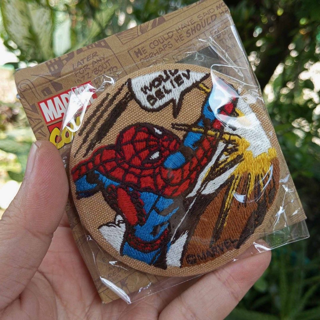 Marvel Comics Spiderman Round Mirror, Furniture & Home Living, Home ...