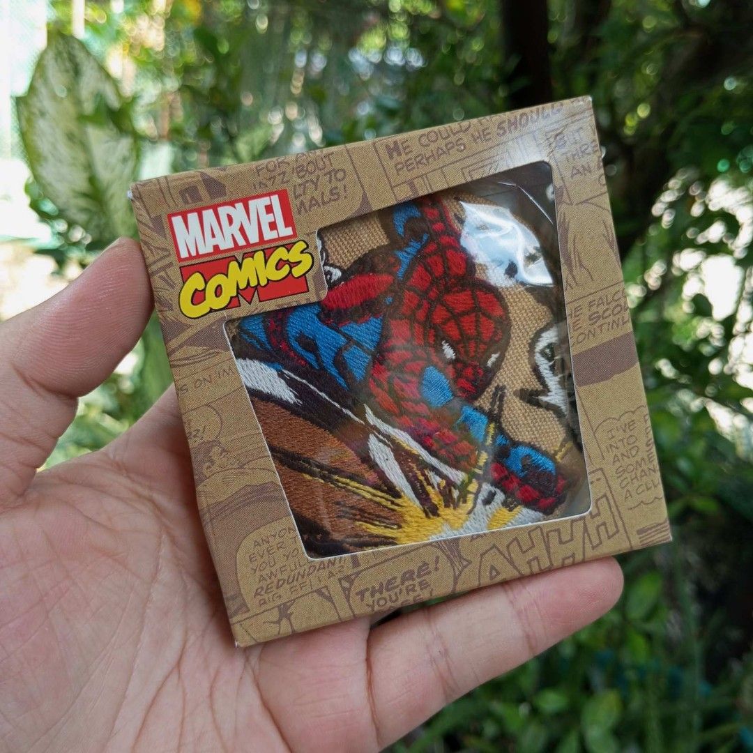 Marvel Comics Spiderman Round Mirror, Furniture & Home Living, Home ...