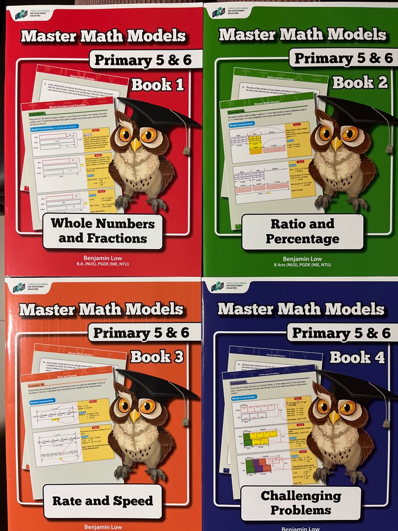 Master Math Models for Primary 5 & 6 PSLE, Hobbies & Toys, Books ...