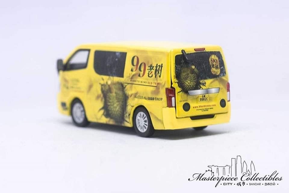 Masterpiece Collectible NV350 99 Old Trees Durian Van 1/64 Diecast ...