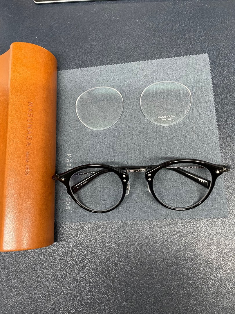 Masunaga gms 805 limited edition, 男裝, 手錶及配件, 眼鏡 - Carousell