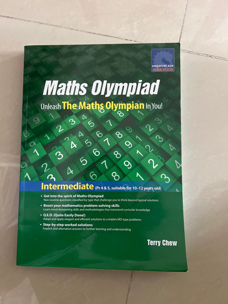 Maths olympiad intermediate pro 4&5, Hobbies & Toys, Books & Magazines ...