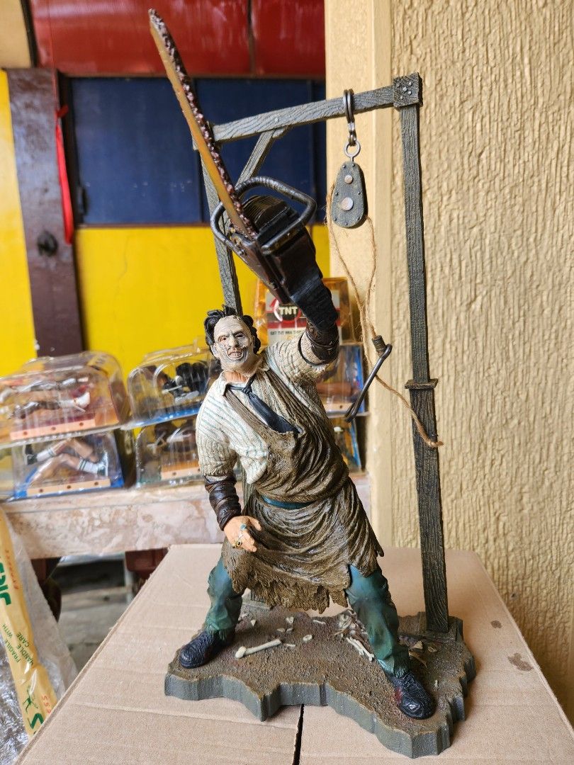 McFarlane 12inch Leatherface (not Neca), Hobbies & Toys, Toys & Games ...