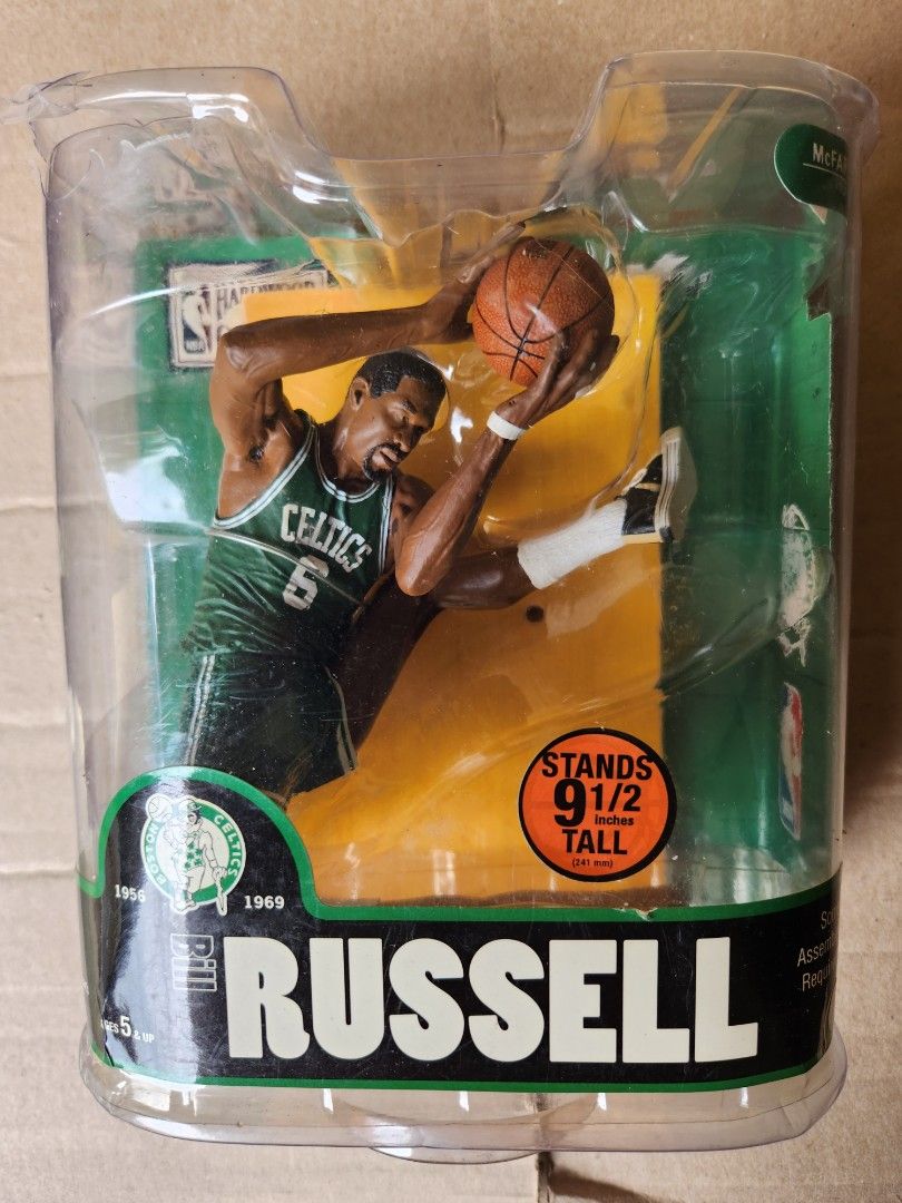 McFarlane Nba Legends Bill Russell (not Neca), Hobbies & Toys, Toys ...