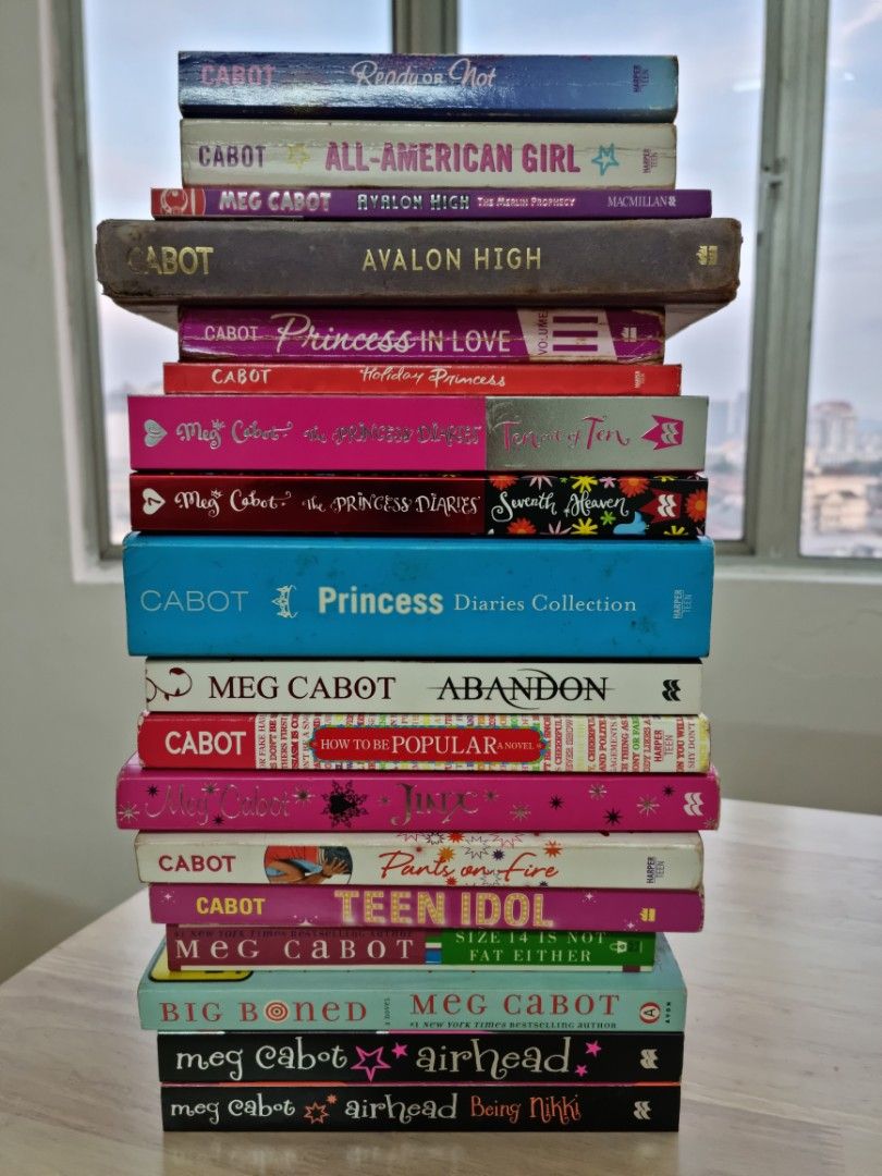 Meg Cabot Book Series - Princess Diaries, Hobbies & Toys, Books ...