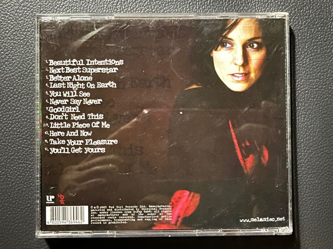MELANIE C Beautiful Intentions PHILIPPINES CD SPICE GIRLS, Hobbies ...