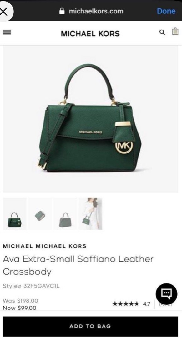 MICHAEL KORS Mini Ava, Luxury, Bags & Wallets on Carousell