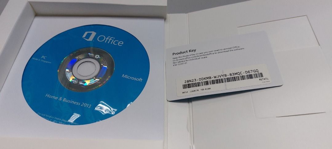 Microsoft Office Home & Business 2013 (Product Key Card), Computers ...