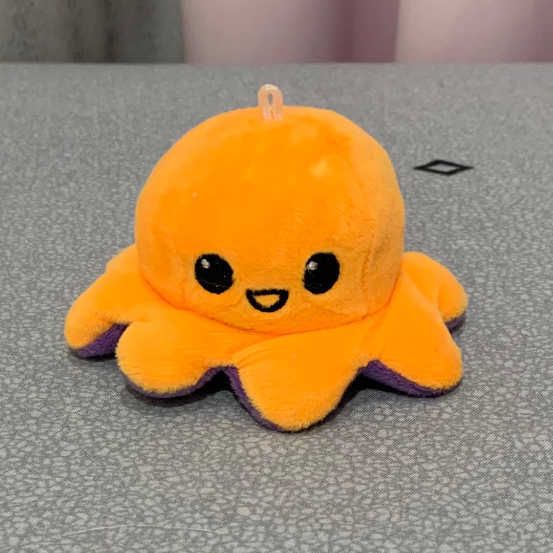 Mini Reversible Octopus Plushie from Korea, Hobbies & Toys, Toys ...