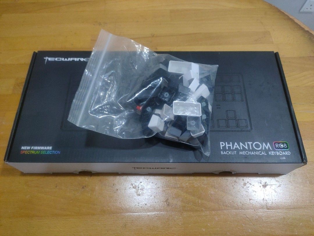 Mod Tecware Phantom RGB Backlit Mechanical Keyboard, Computers & Tech ...