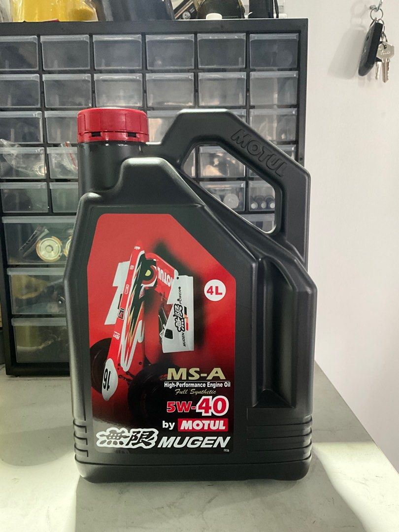 Mugen MS-A High performance Engine Oil Full Synthetic Motul - 5W40, Car ...