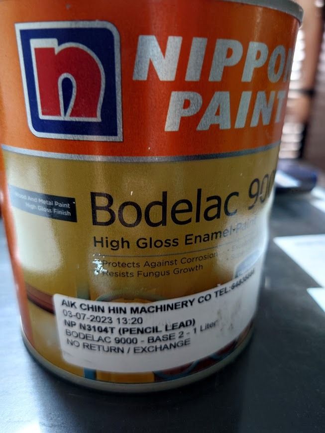 Nippon Paint Bodelac 9000 (Darkl Grey), Furniture & Home Living, Home ...